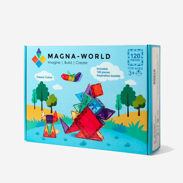 Magna World Classic Colors 120 stukjes – Eindeloos Creatief Bouwen