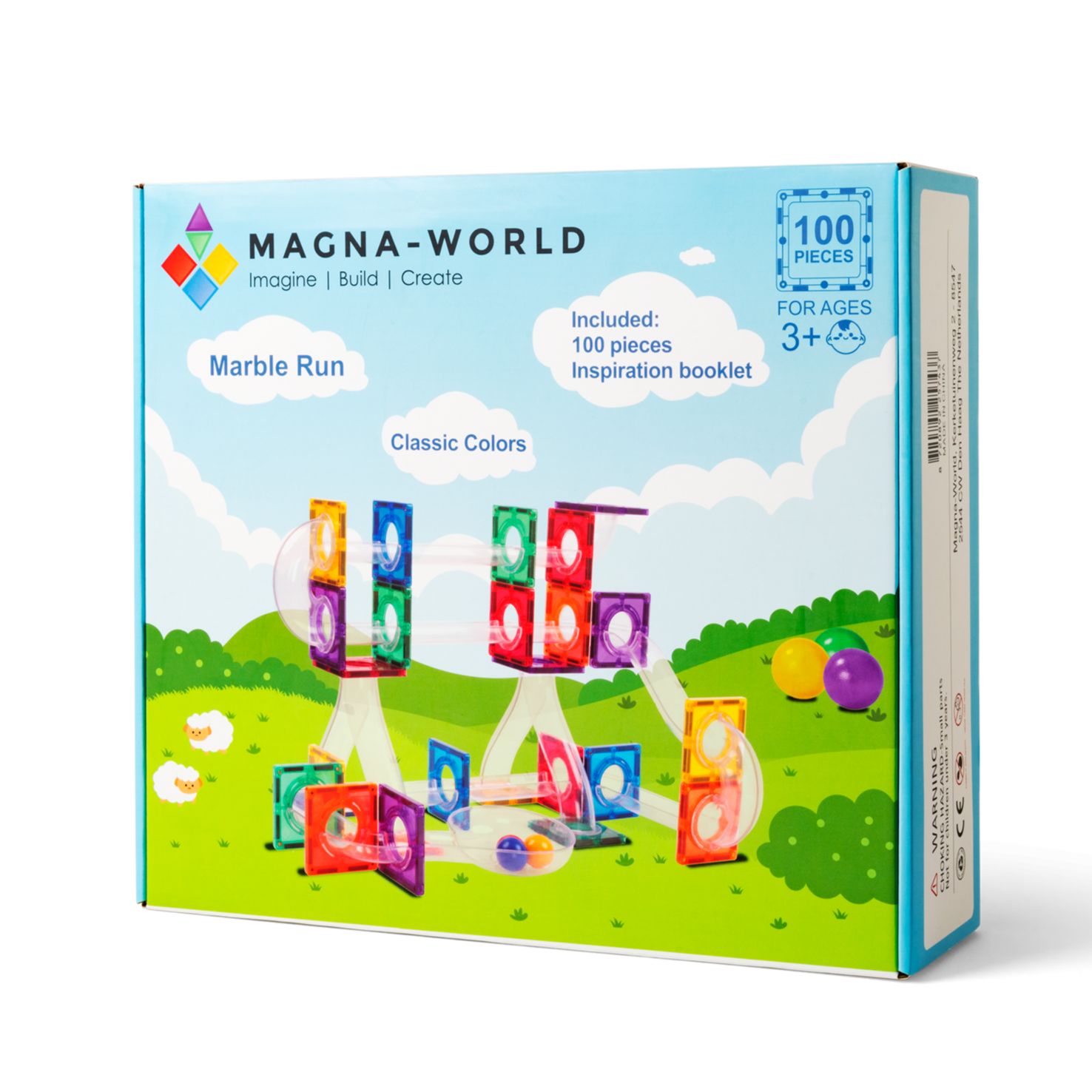 Magna World® Classic Marble run 100 stuks